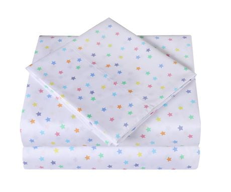 Mainstays kids Stars Microfiber Sheet Set - Walmart.ca