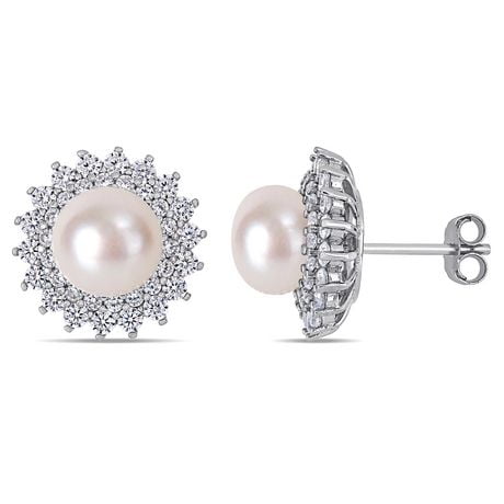 Click here for Avra Rose Freshwater Cultured Pearl And 1-5/8 Cara... prices