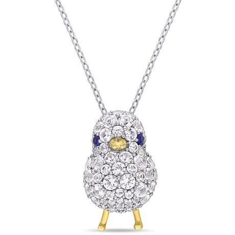 Click here for Avra Rose 2-3/4 Carat T. G.W. Created White And Bl... prices