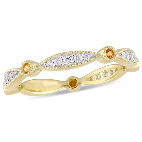Click here for Avra Rose 3/8 Carat T. G.W. Created Yellow And Whi... prices