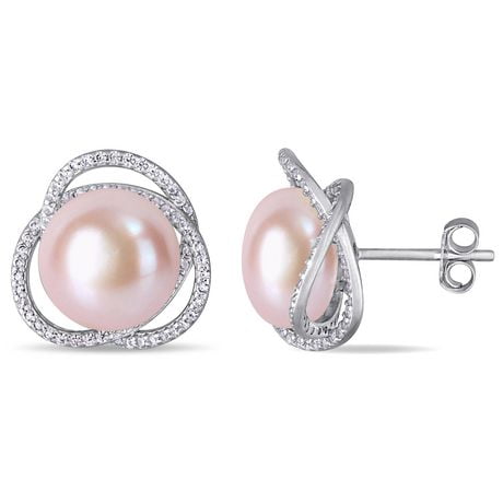 Click here for Avra Rose Pink Freshwater Cultured Pearl And 1-3/5... prices