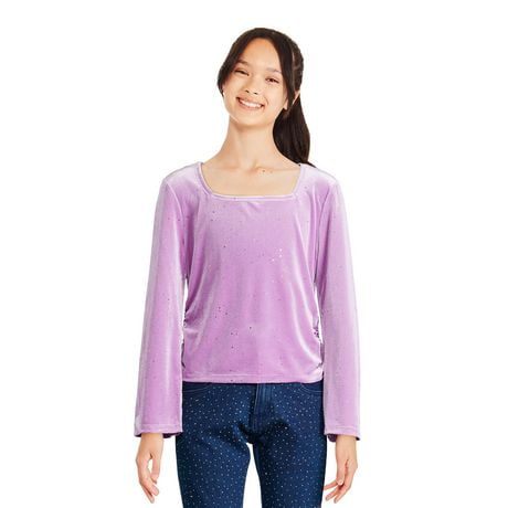 Justice Girls' Shimmer Top - Walmart.ca
