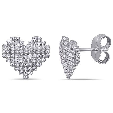 Click here for Avra Rose 1-1/5 Carat T. G.W. Cubic Zirconia Sterl... prices