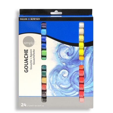 Click here for Daler-Rowney Simply Gouache 24 X 12 Ml prices