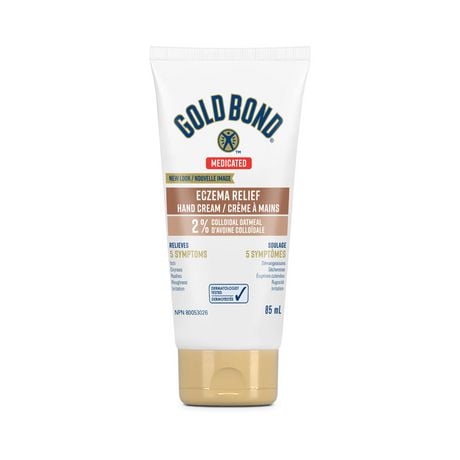 Gold Bond Eczema Relief Hand Cream - 85 ml Tube - Relieves Symptoms ...