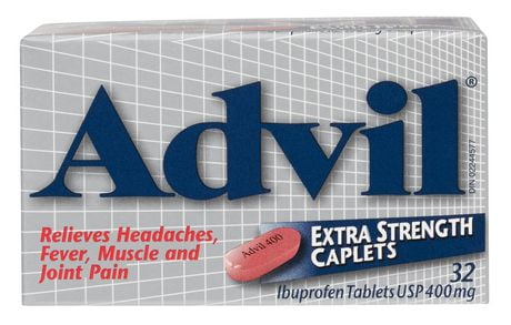 Advil Extra Strength Caplets 32's - Walmart.ca