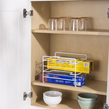 Click here for Home Basics Vinyl Wrap Organizer White One Size prices