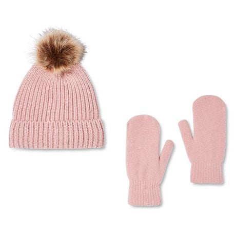 Time and Tru Women's Toque and Mitts 2-Piece Set - Walmart.ca