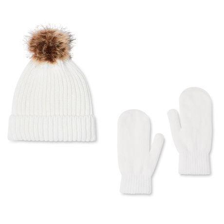 Time and Tru Women's Toque and Mitts 2-Piece Set | Walmart Canada