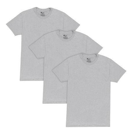 Click here for Hanes Mens 3Pack Freshiq No Show Crew T-Shirt Silv... prices