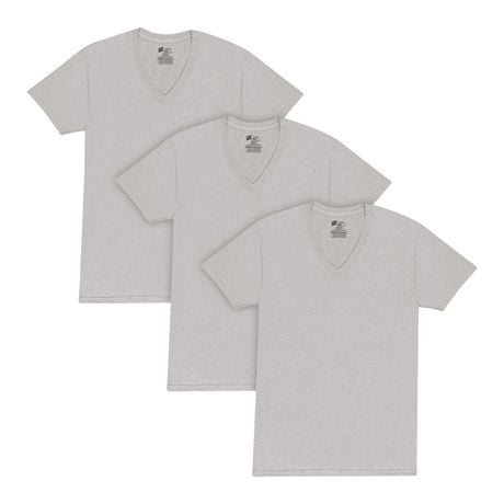 Click here for Hanes Mens 3Pack Freshiq No Show V-Neck T-Shirt Si... prices