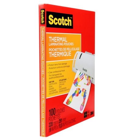 Click here for Scotch Thermal Laminating Pouches  100/Pack  Clear prices