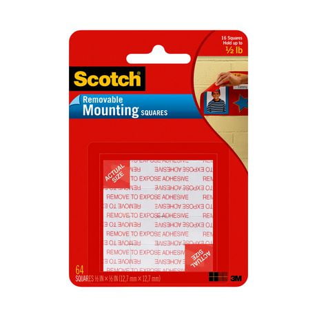 Click here for Scotch Removable Mounting Squares 108-Sml-Esf  0.5... prices
