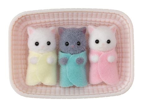 Click here for Calico Critters Persian Cat Triplets  3 Cradled Ba... prices