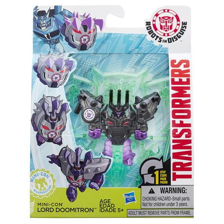 Transformers Robots in Disguise Mini-Con Weaponizers Lord Doomitron ...