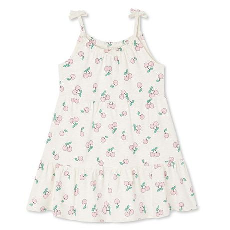 Click here for George Toddler Girls Jersey Tiered Dress Off-White... prices