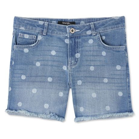 Click here for George Girls Midi Denim Shorts Bluel 14 prices