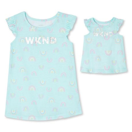Click here for George Toddler Girls Dolly And Me Nightgown 2-Piec... prices