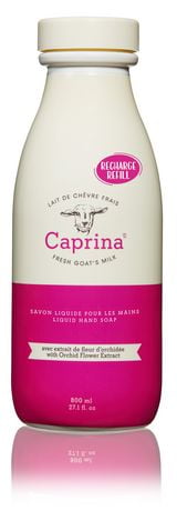 Caprina Liquid Hand Soap with Orchid Flower Refill Size - Walmart.ca