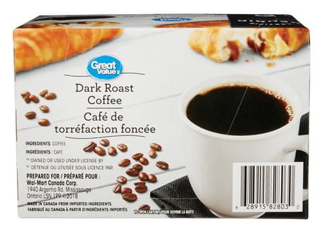 Great Value Dark Roast Coffee | Walmart Canada
