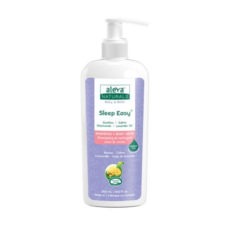 Aleva Naturals Sleep Easy Hair & Body Wash - 240ml | Walmart Canada