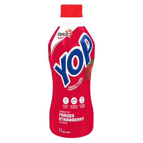 Yop by Yoplait Strawberry Drinkable Yogurt | Walmart Canada