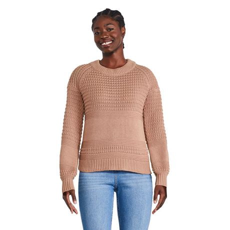 George Women's Textured Knit Sweater - Walmart.ca
