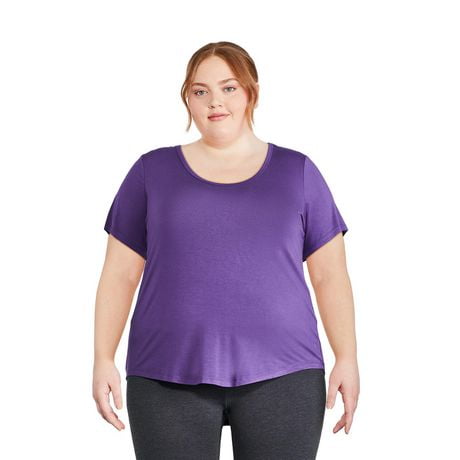 George Plus Women's Voop Neckline Tee - Walmart.ca