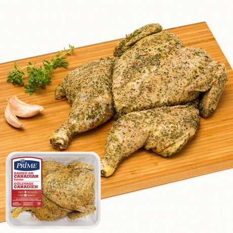 Maple Leaf Prime Seasoned Whole Classic Flattened Chicken - Walmart.ca