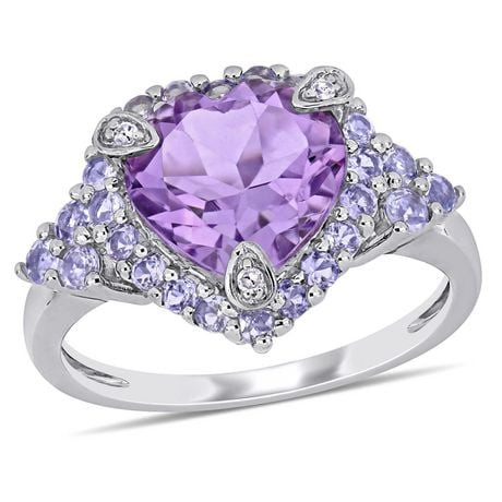 Click here for Miabella 3 Carat T. G.W. Amethyst  Tanzanite And D... prices