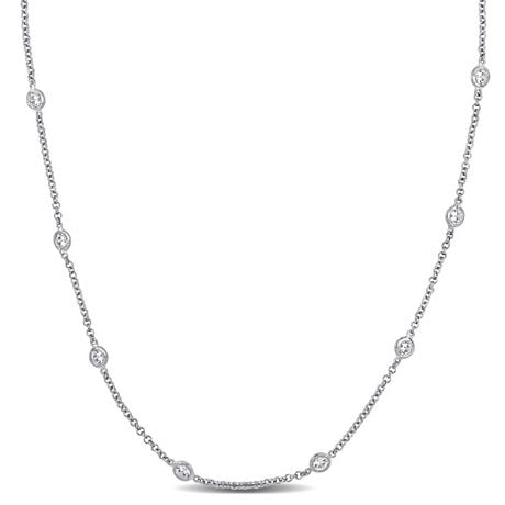 Click here for Miabella 10 Carat T. G.W. Cubic Zirconia Sterling... prices