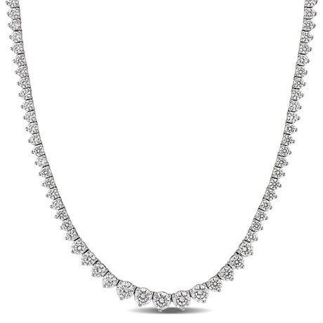 Click here for Miabella 27 Carat T. G.W. Cubic Zirconia Sterling... prices