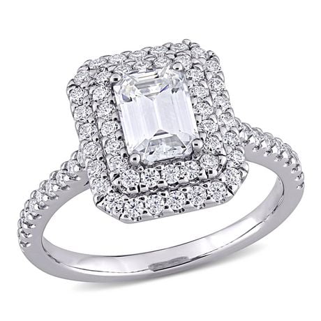 Click here for Miabella 1-5/8 Carat T. G.W. Moissanite 10K White... prices