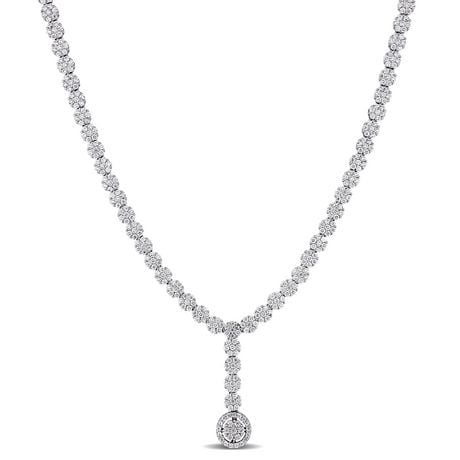 Click here for Miabella 9-5/8 Carat T. G.W. Cubic Zirconia Sterli... prices