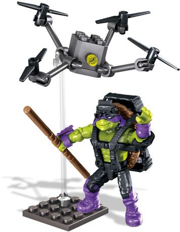 Mega Construx Teenage Mutant Ninja Turtles - Donnie Drone Pursuit ...