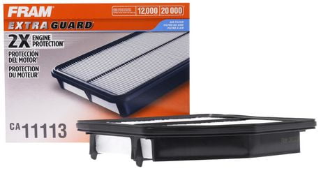 FRAM Extra Guard Engine Air Filter, CA11113, 20,000 km Air Filter ...
