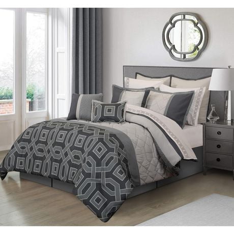 Click here for Safdie & Co. Comforter Set 7Pc D Aero Multi Double prices