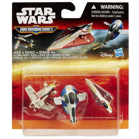 Click here for Star Wars Attack Of The Clones Micro Machines 3-Pa... prices