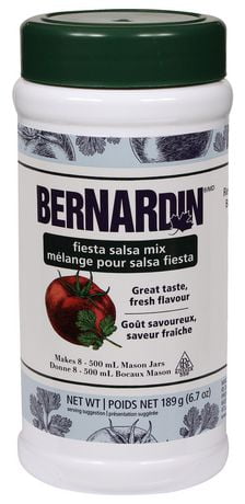Click here for Bernardin Fiesta Salsa Mix prices