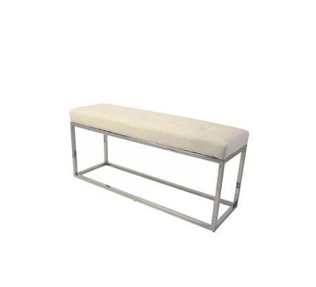 Click here for Take Me Home Furniture White Velvet Upholstered Be... prices