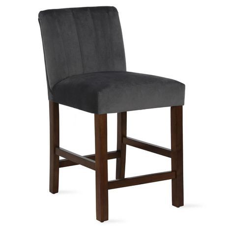 Click here for Dhp Darla Channel Back Counter Stool Grey #1 prices