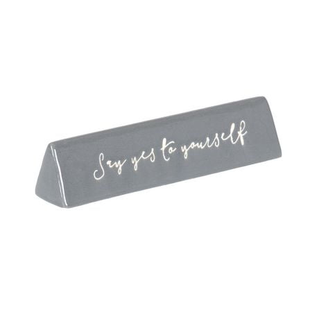 Say Yes to Yourself Desk Plaque | Walmart Canada