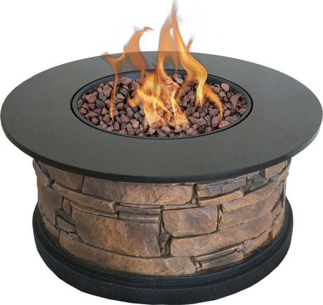 Bond Silverrock Outdoor Gas Fire Table - Walmart.ca