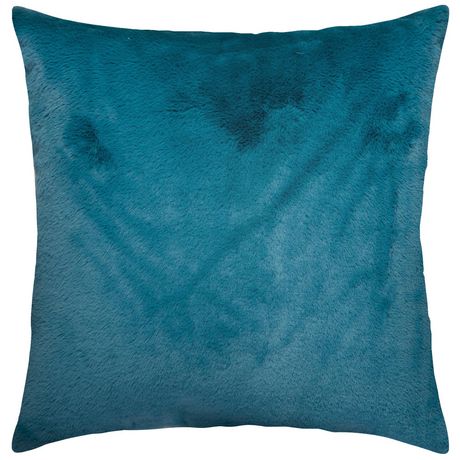 Click here for Hometrends Shearling Teal Decorative Pillow Teal 1... prices