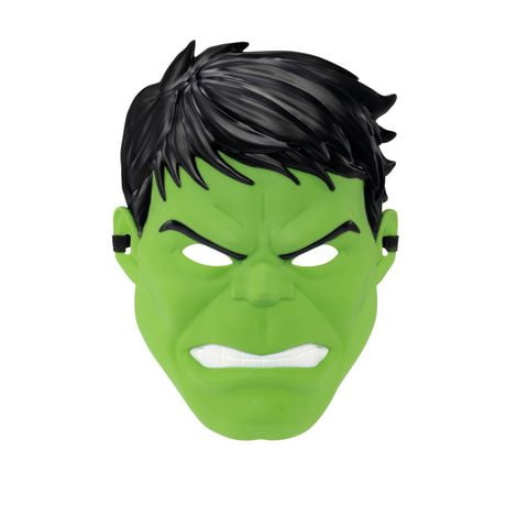 MARVEL Youth Hulk Mask - 3D Plastic Mask with Elastic Strap | Walmart ...