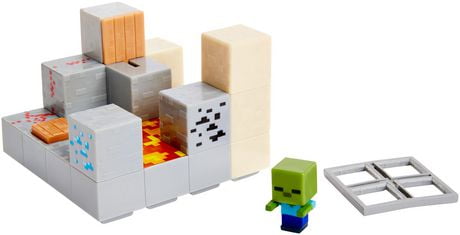 Minecraft Stone Play Set Piston Push | Walmart Canada