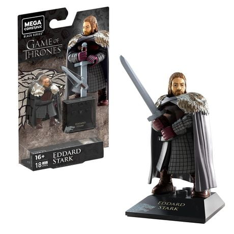 Click here for Mega Construx Heroes Ned Stark Figure - 18 Pieces... prices