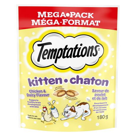 Temptations Chicken & Dairy Kitten Cat Treats | Walmart Canada