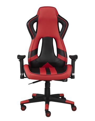 Click here for Brassex Inc Gaming Chair  Black/Red Black/Red 26 prices