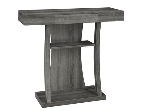Console Table with Storage, Grey | Walmart Canada
